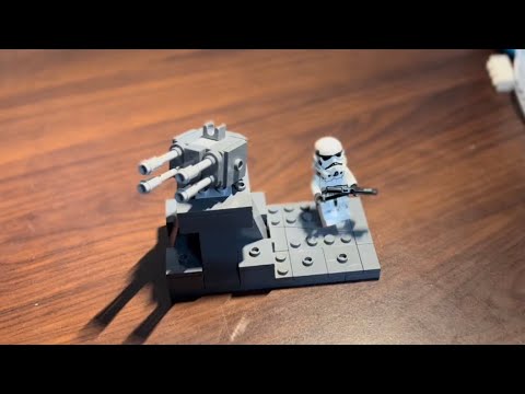 Building a LEGO Star Wars Turret - YouTube