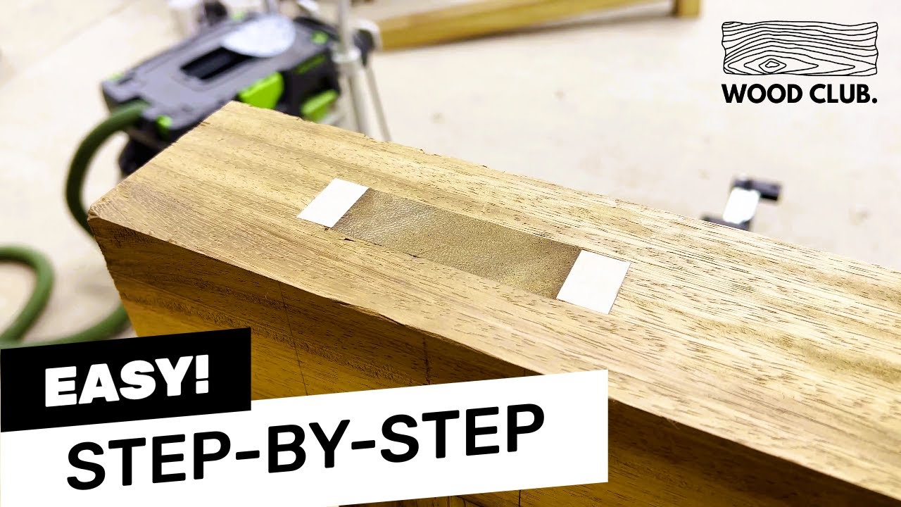 How to Make a Wedged Through Mortise and Tenon Joint (by hand) - YouTube