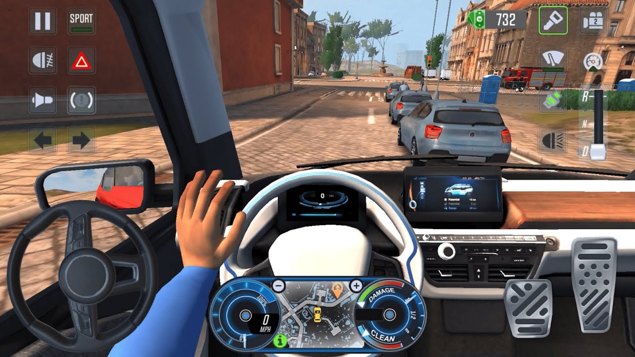 UBER DRIVER 🚖👮‍♂️ Taxi Sim 2025 Gameplay Android iOS - Realistic ...