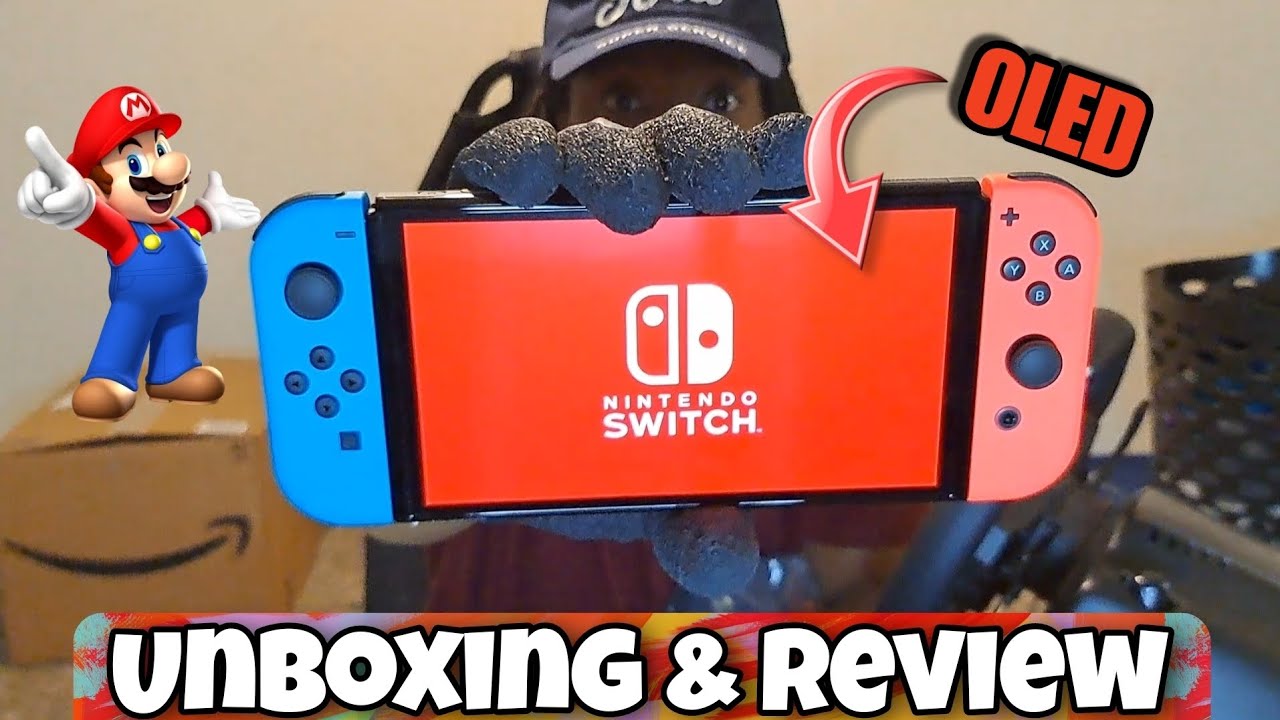 Nintendo Switch Oled Unboxing & Review - YouTube