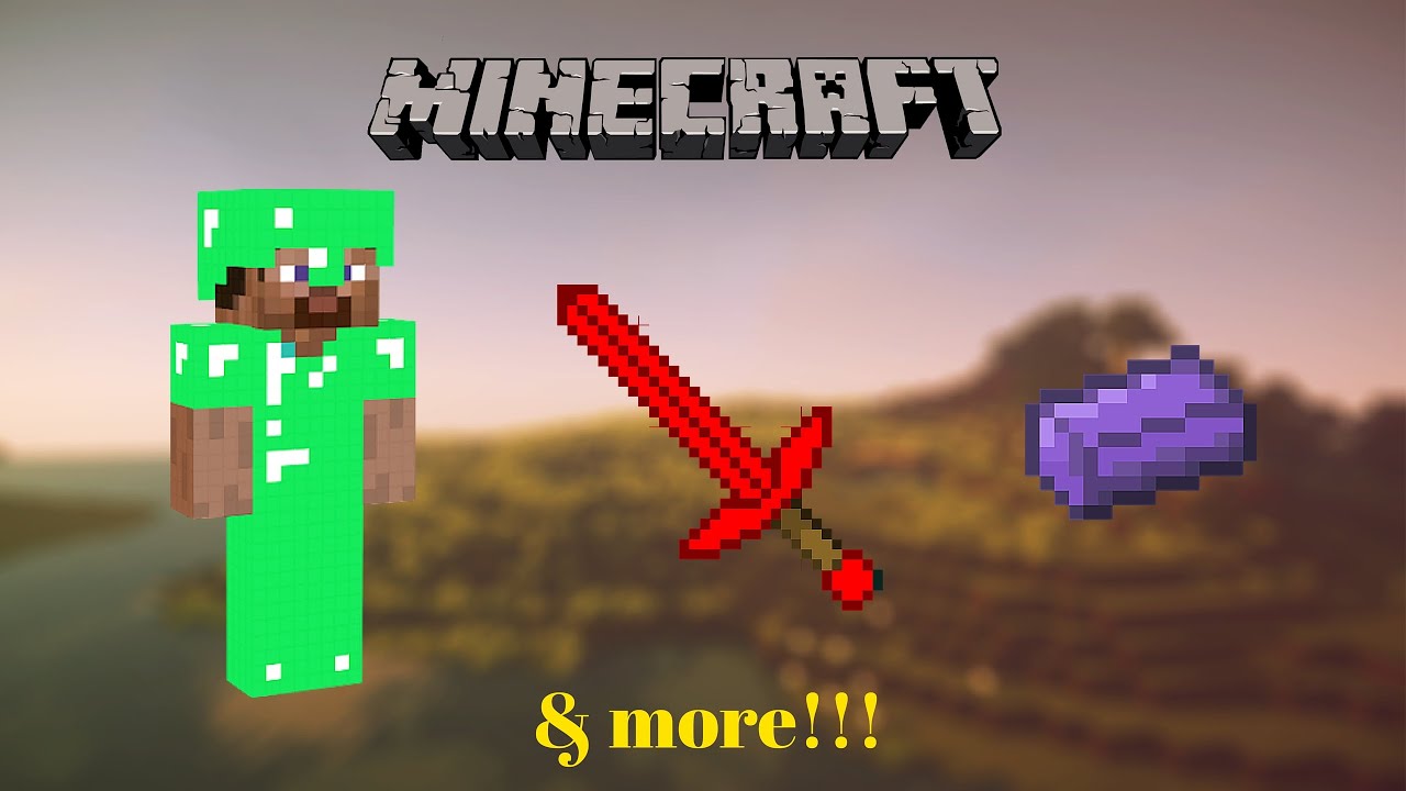 Ruby sword and obsidian pickaxe!?-Mod Showcase (Mo' Shiz Weapons) - YouTube