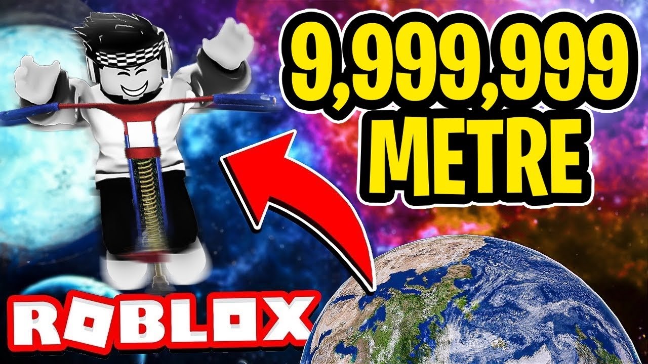 ROBLOXTA 9,999,999 METRE ZIPLADIM!! - YouTube