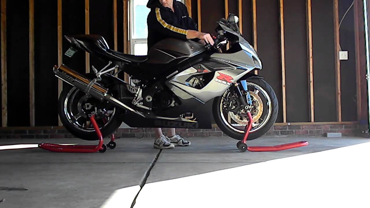 2006 GSXR 1000 - Chromes - Full Muzzy Exhaust - YouTube