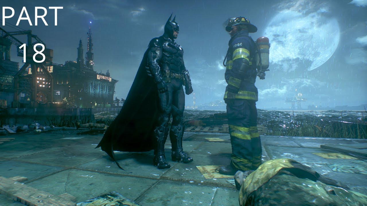 Batman Arkham Knight Walkthrough Gameplay Part 18 Firefighter Green ...