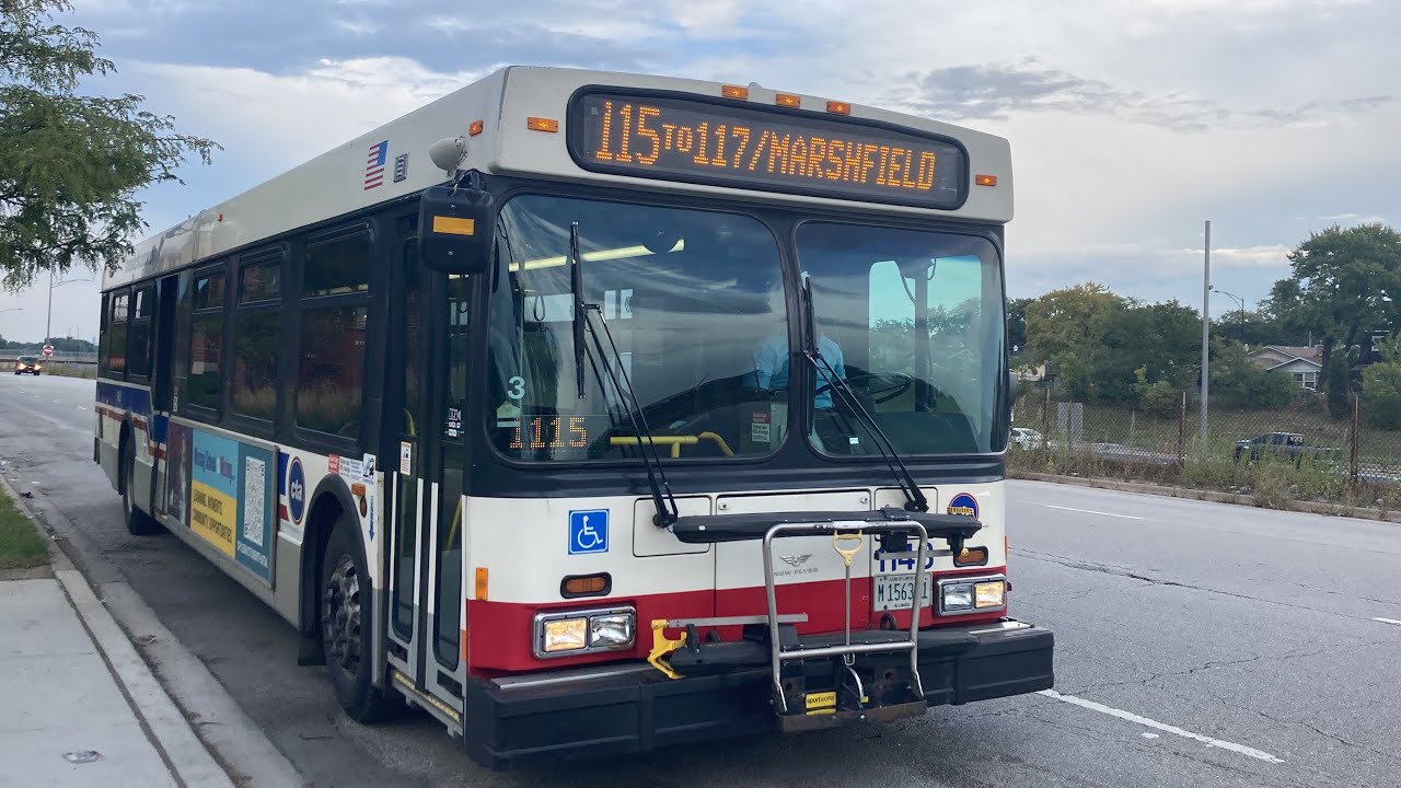 CTA Bus 115 Pullman/115th From 117th/Marshfield To 103rd/Cottage/Grove ...