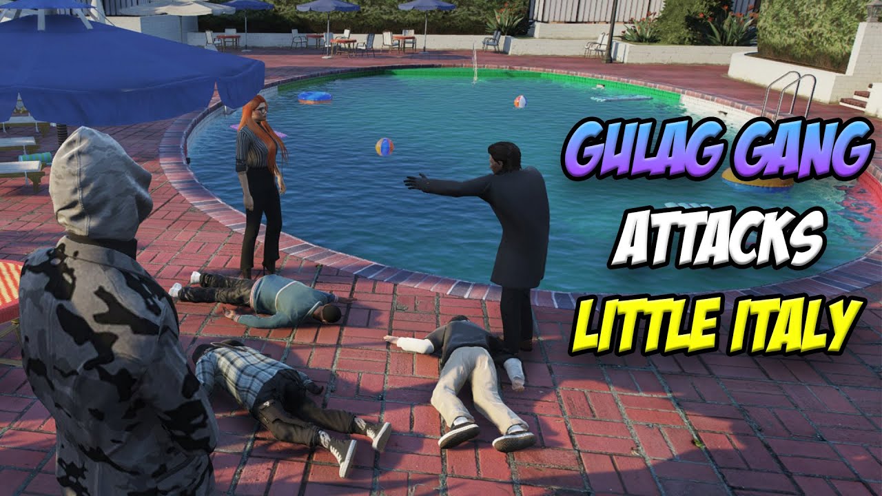 (Multi POV) GULAG GANG attacks the ITALIANS in LITTLE ITALY (Full ...