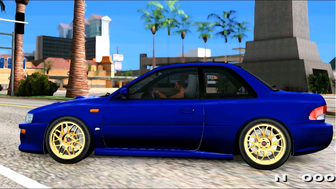 Subaru Impreza 22B Tunable - GTA MOD _REVIEW - YouTube