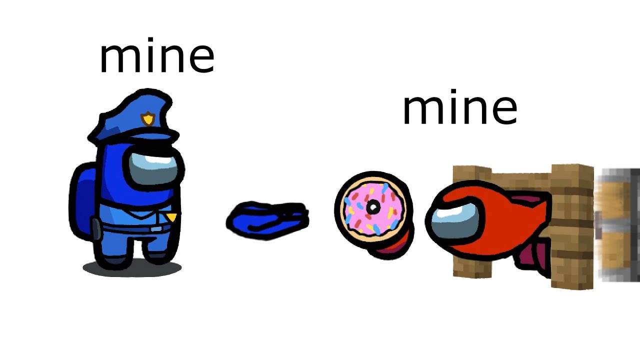 Among Us Donut Battle - 42 - Sheep Machine Police - YouTube
