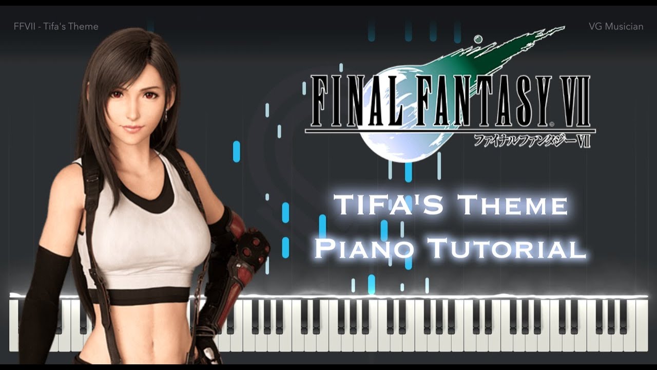 Final Fantasy VII | Tifa's Theme | Piano Tutorial - YouTube