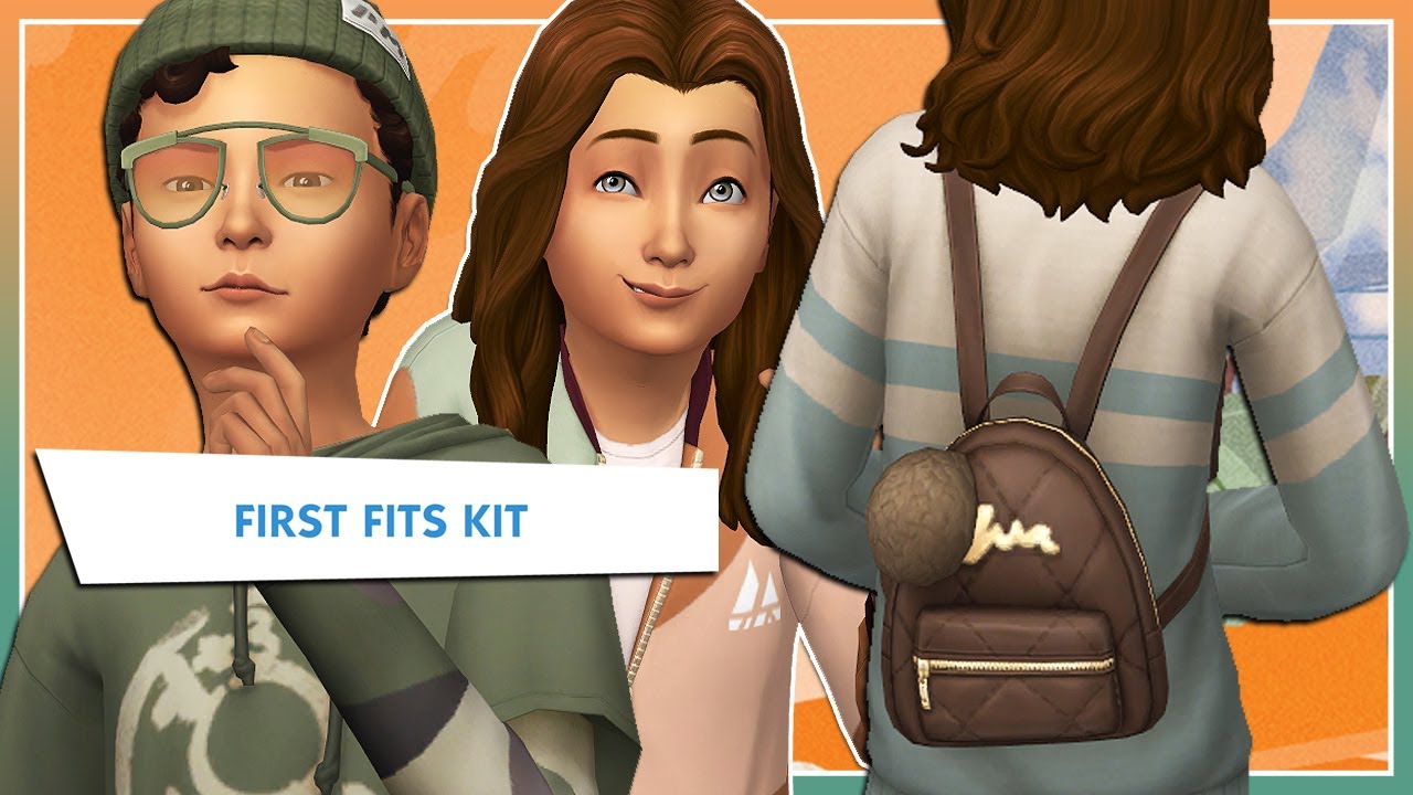 Clothes...FOR KIDS! | The Sims 4: First Fits Kit (Review) - YouTube