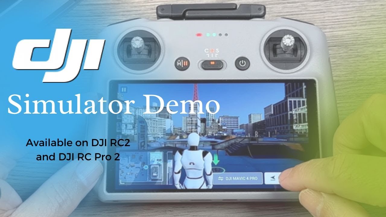 DJI Simulator Sample | DJI RC 2 - YouTube
