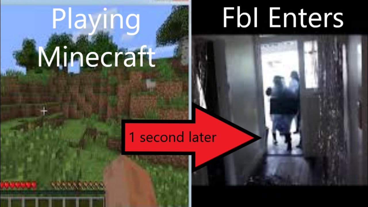 Why I get caught by the FBI because of playing Minecraft - YouTube