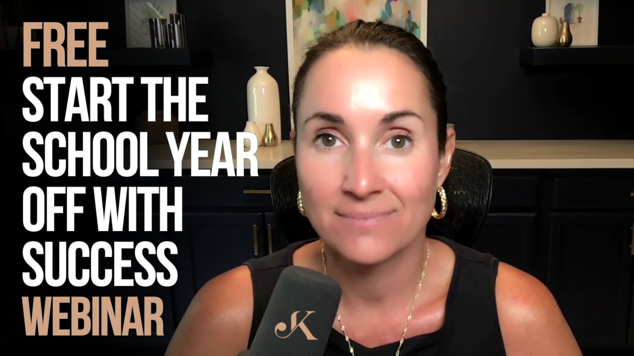 FREE Webinar: Start Your School Year off with Success! - YouTube