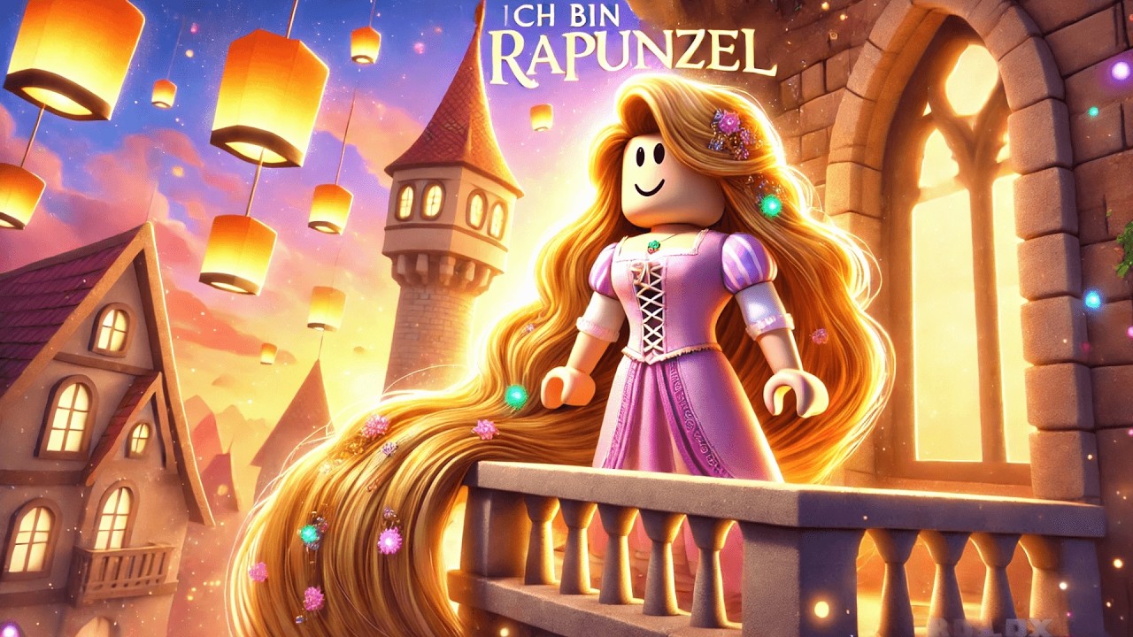 Rapunzel in ROBLOX💇‍♀️ - YouTube