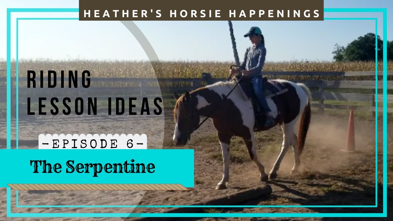 Riding Lesson Ideas ep.6 -The Serpentine - YouTube