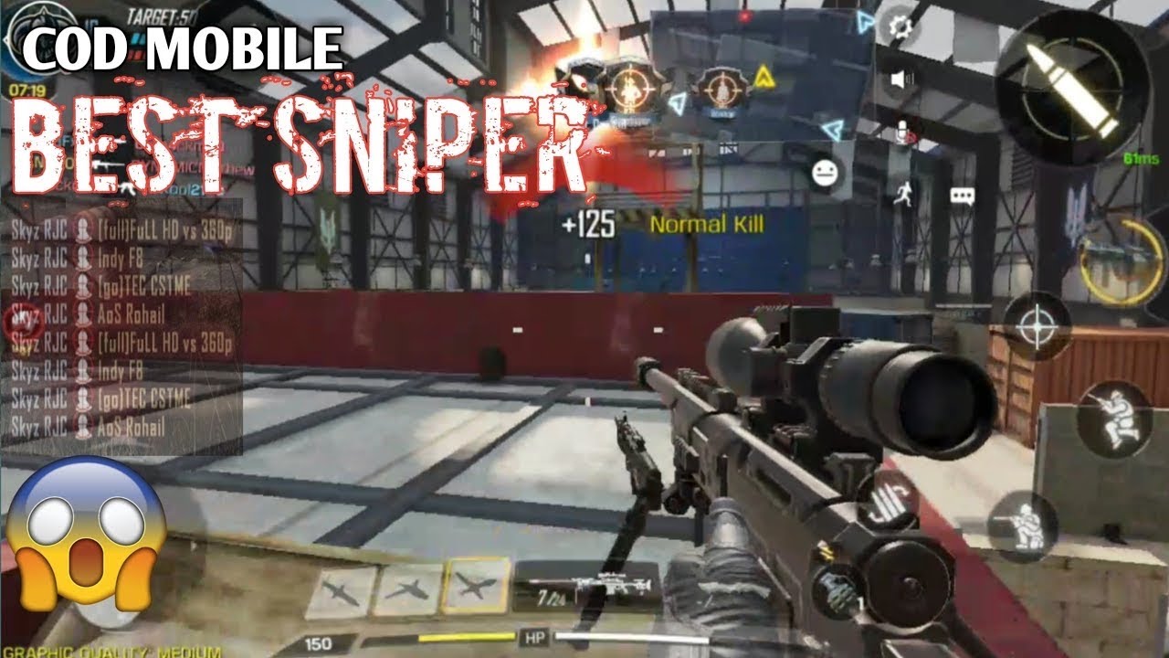 I’m the best sniper you ever seen!!(Cod Mobile sniper Gameplay) - YouTube