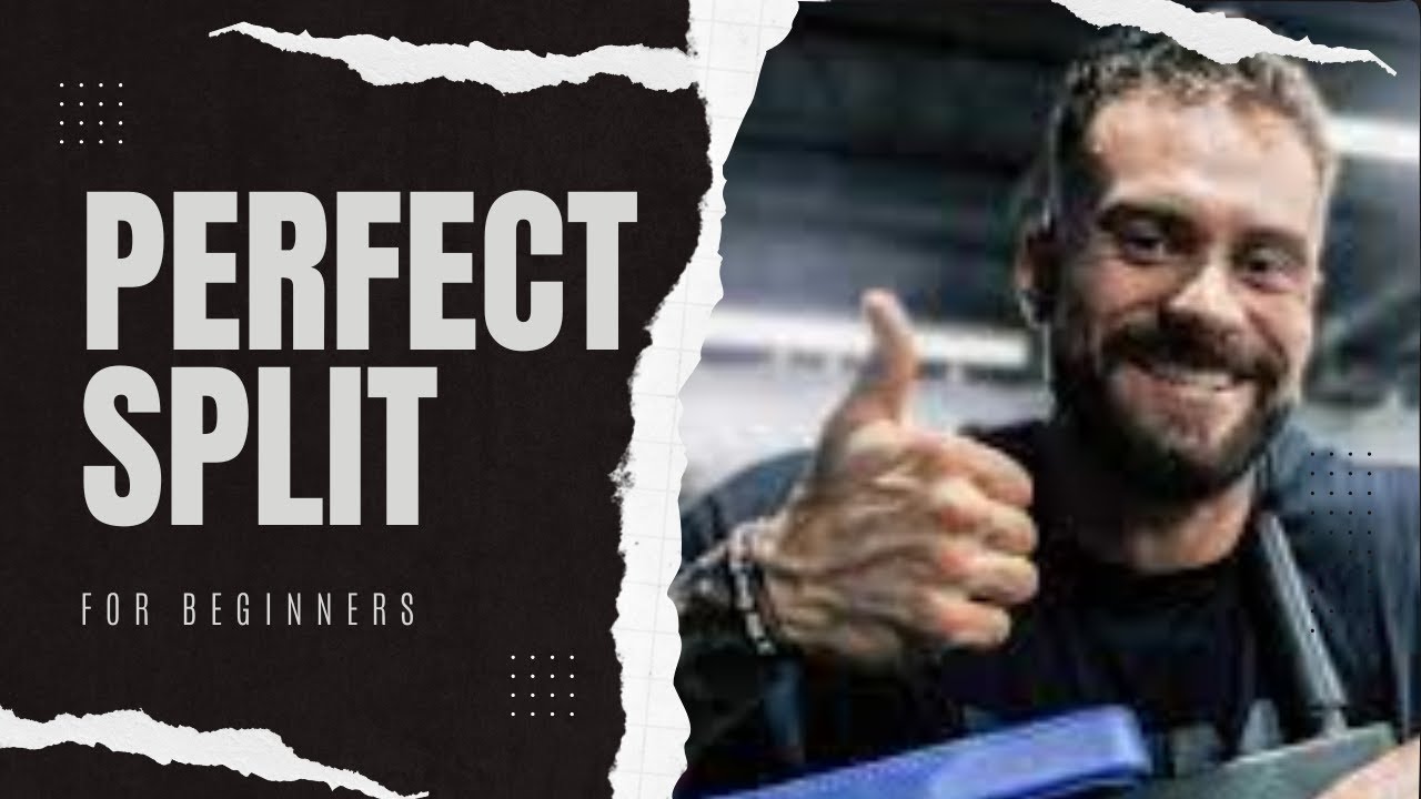The perfect split for gym beginners - YouTube