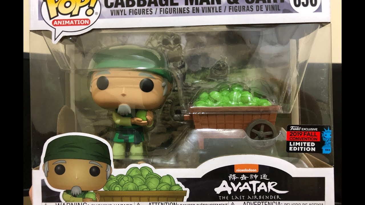 Cabbage Man Funko Pop! NYCC Exclusive! - YouTube