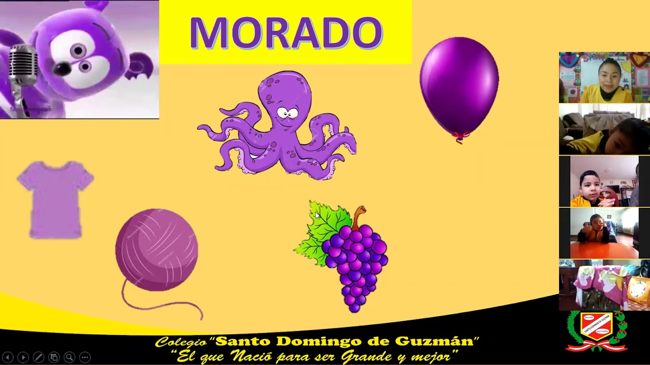 COLOR MORADO EL ÓVALO - YouTube