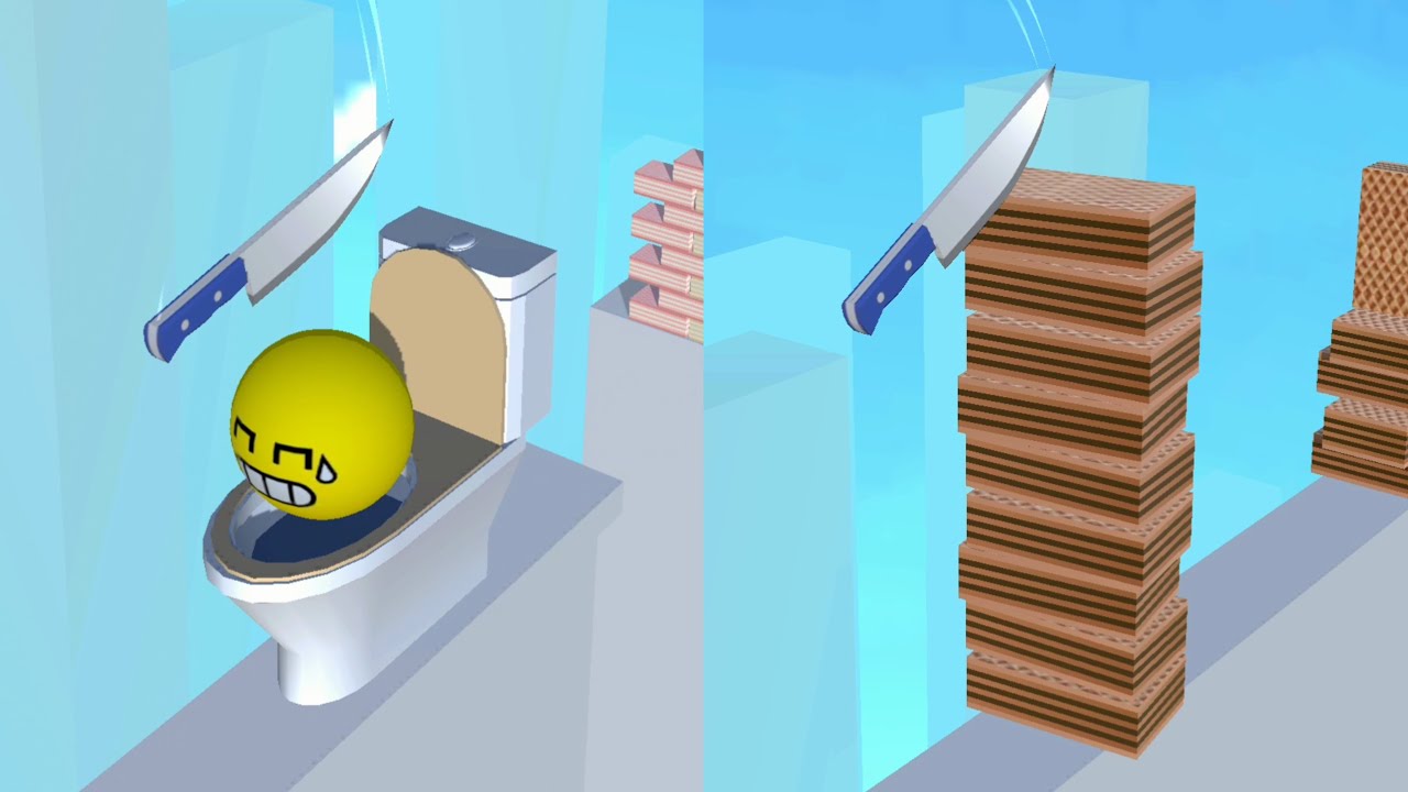 Almost Cut! Very Satisfying And Relaxing ASMR Slicing Game - YouTube