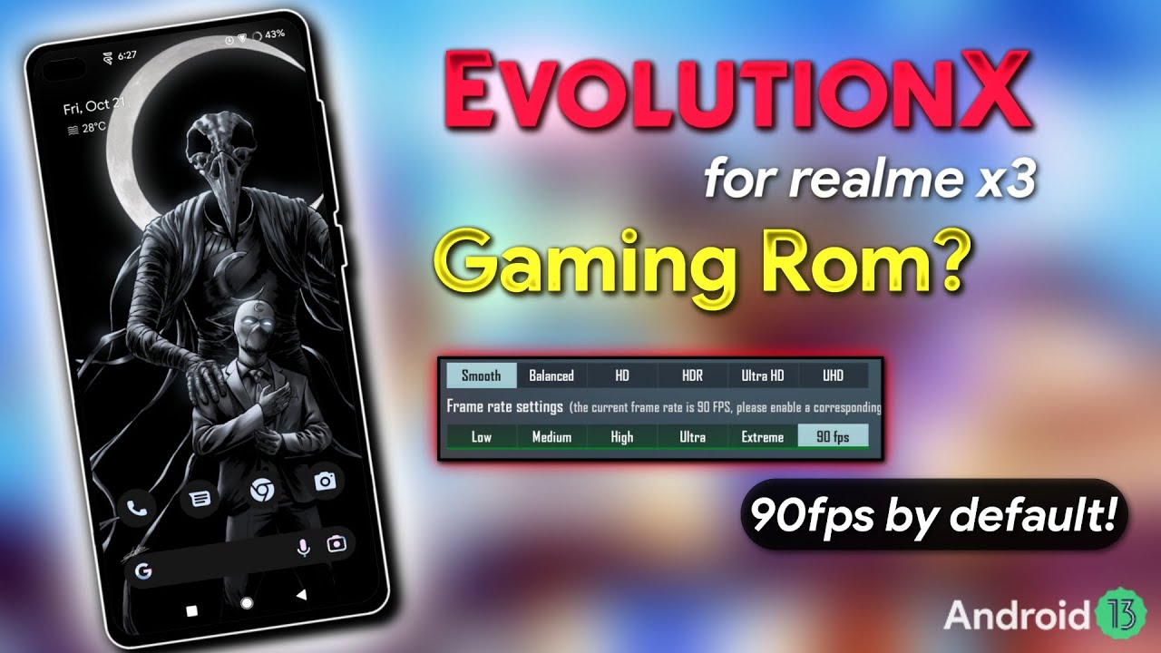 Evolution X for Realme x3 and Superzoom | New Features ? | Rom Review ...