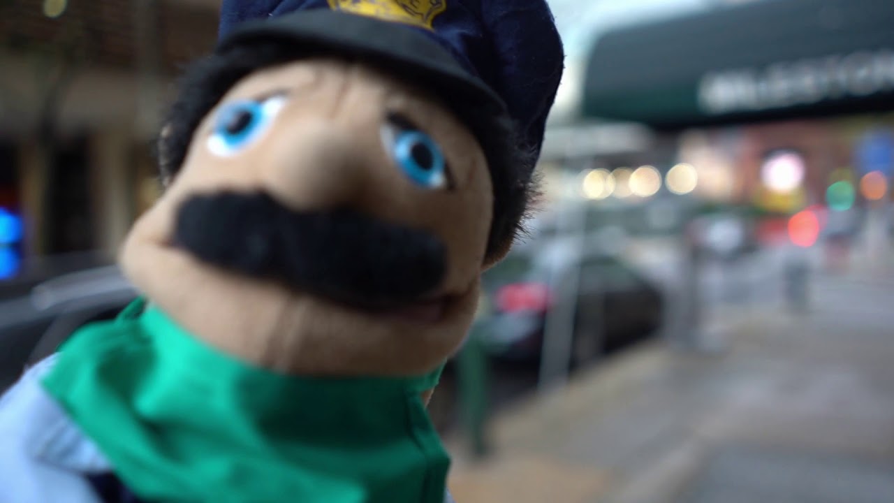 Officer Popo vs Pretzeltown Mask Science in a Windstorm | by kristoffe ...