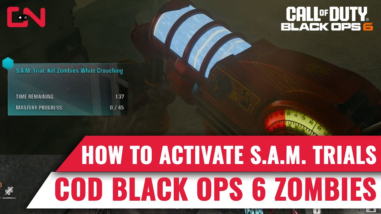 How to Start S.A.M Trial in Black Ops 6 Zombies - YouTube