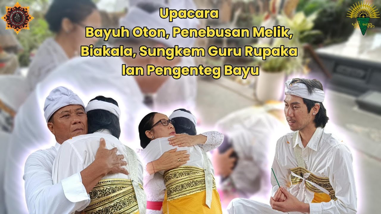Upacara A. A. Ngurah Angga Aditya Putra Saking Denpasar - YouTube