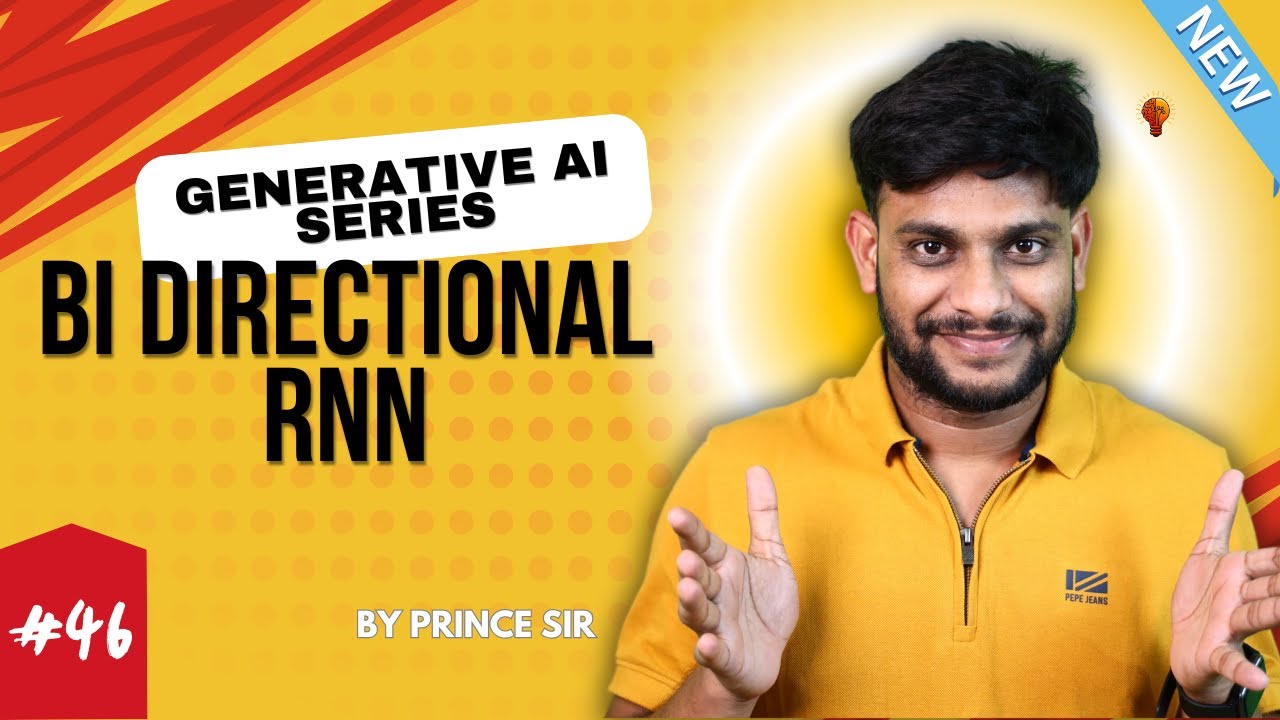 Bi Directional RNN | Generative Ai | Basic to Advance - YouTube