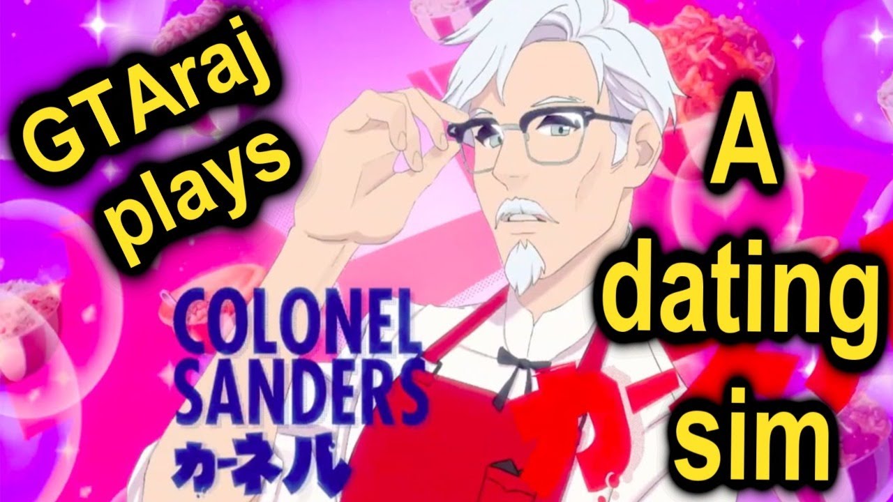 YOU can DATE Colonel sanders in THIS KFC DATING SIM! - YouTube