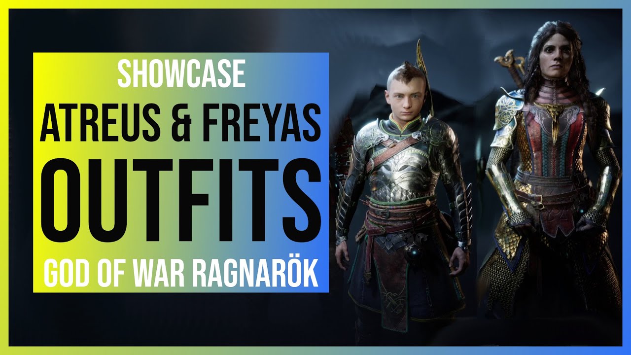 God of War Ragnarok: Outfits/Armor for Atreus & Freya (Showcase) - YouTube