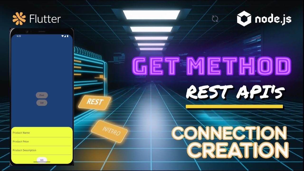 Flutter + Node.js | GET Method (Read Data) in Full Stack CRUD App | Display MongoDB Data in ...