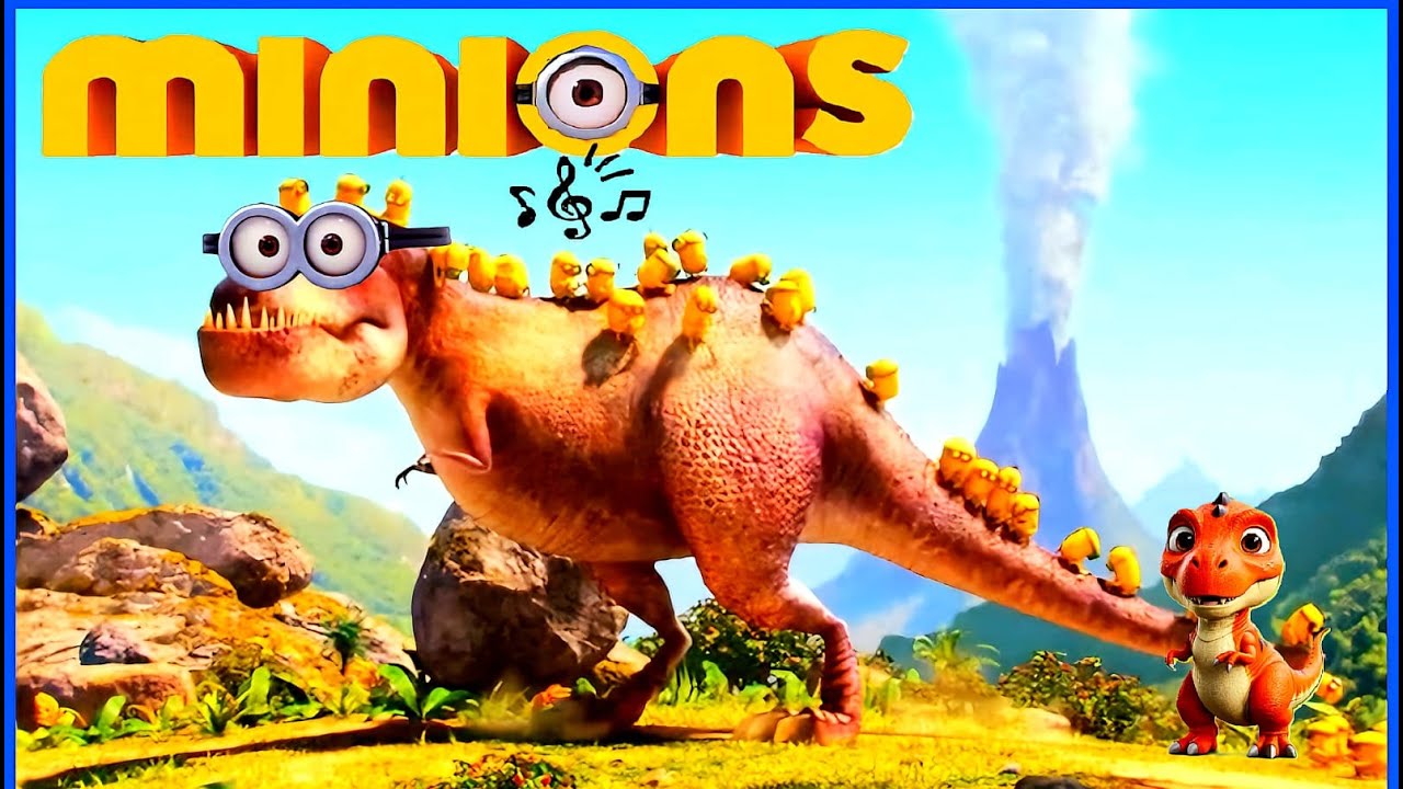 Canción | Minions Y su T -Rex 🦖🥽 | #cancióninfantil #toyaquicantando ...