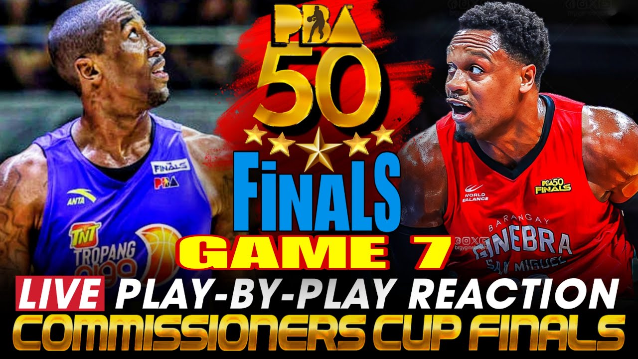 🔴GINEBRA vs TNT │ FINALS GAME 7 - PBA COMMISIONERS' CUP 2025 Play-by ...