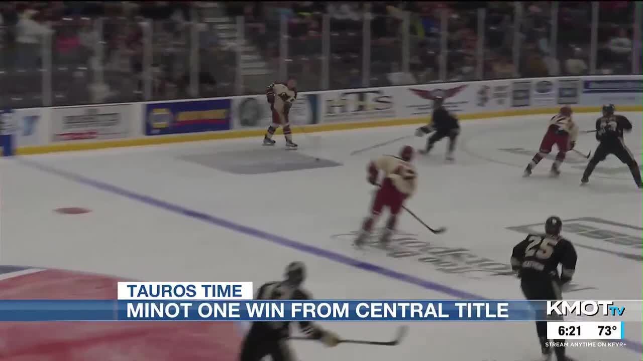 Tauros Time: Minot one win away from Robertson Cup semifinals - YouTube