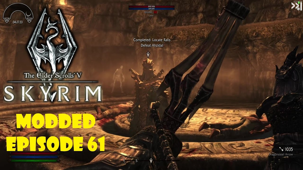 Skyrim - Special Edition: Episode 61: Ahzidal Unleashed - YouTube