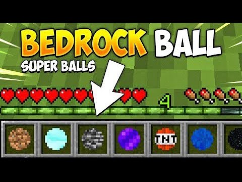 Minecraft But There are SUPER BALLS! - YouTube
