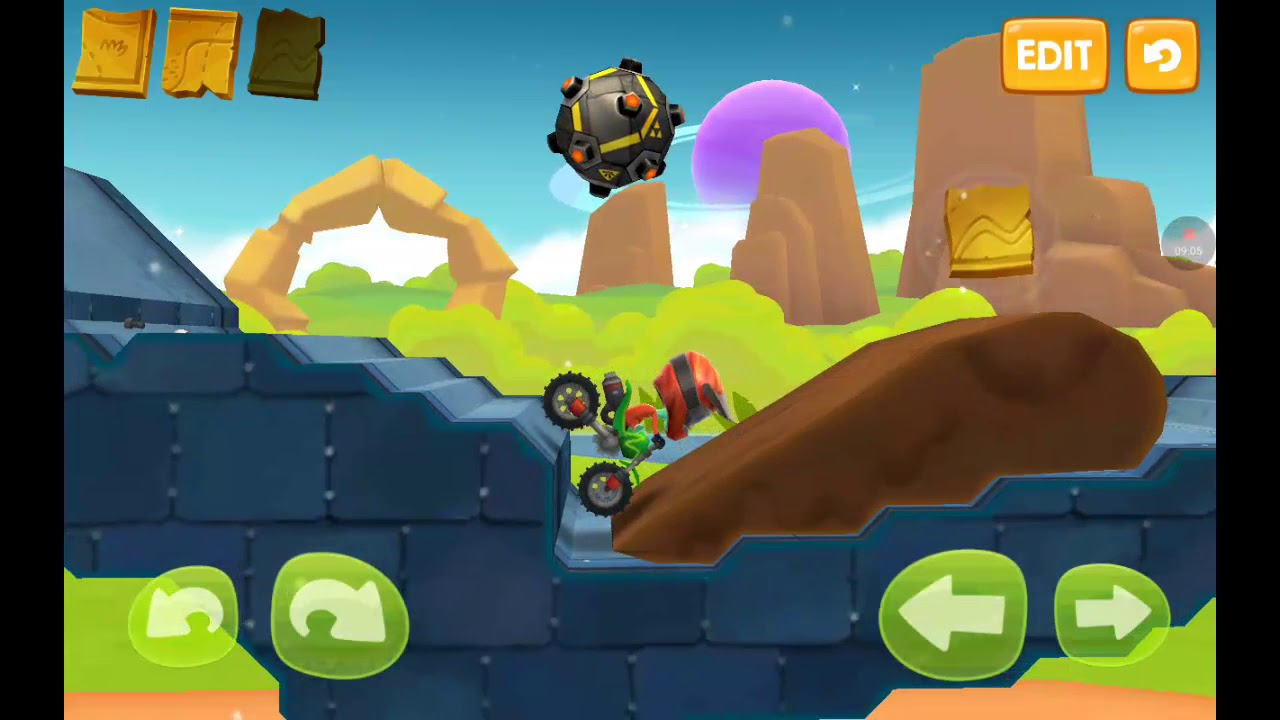 How to create a level in Big Bang racing - YouTube