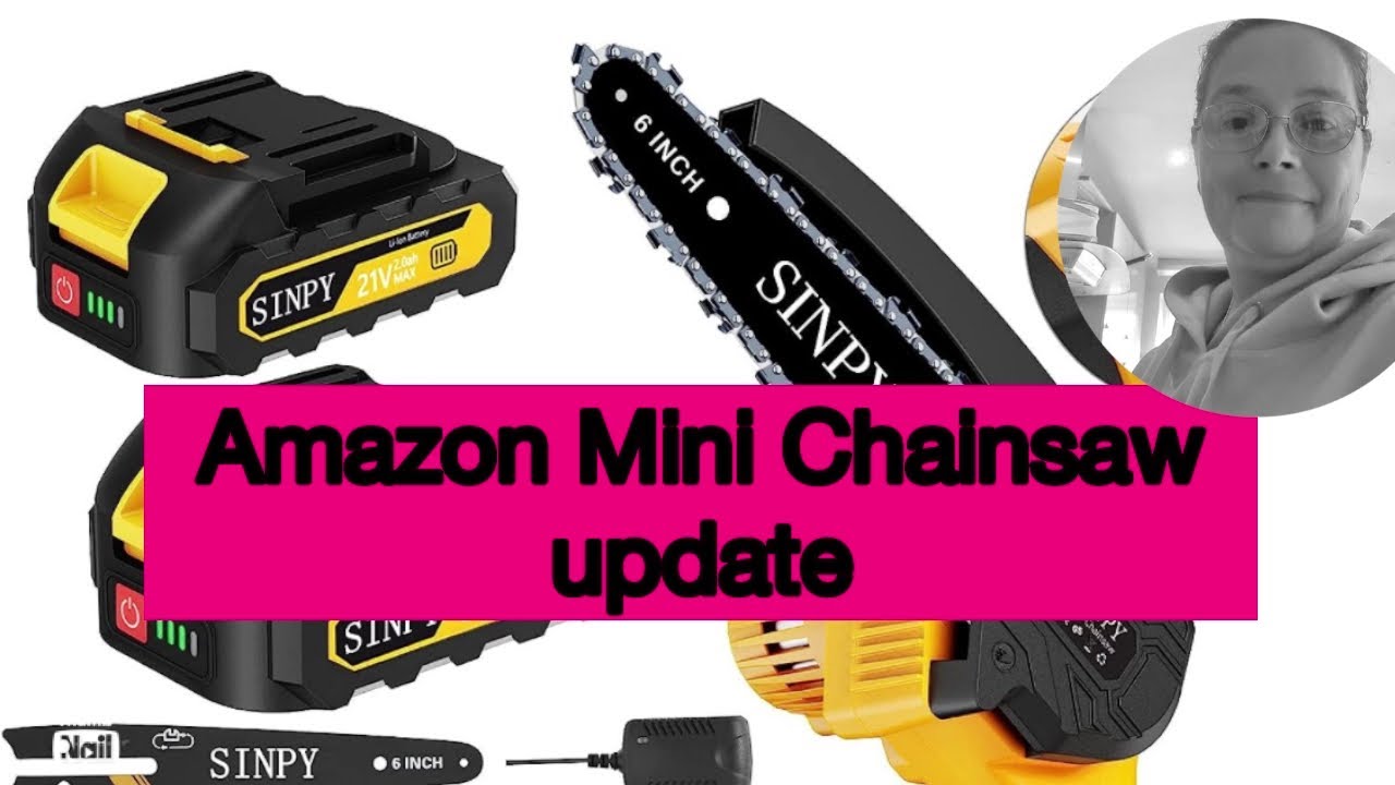 AMAZON MINI CHAINSAW UPDATE - YouTube