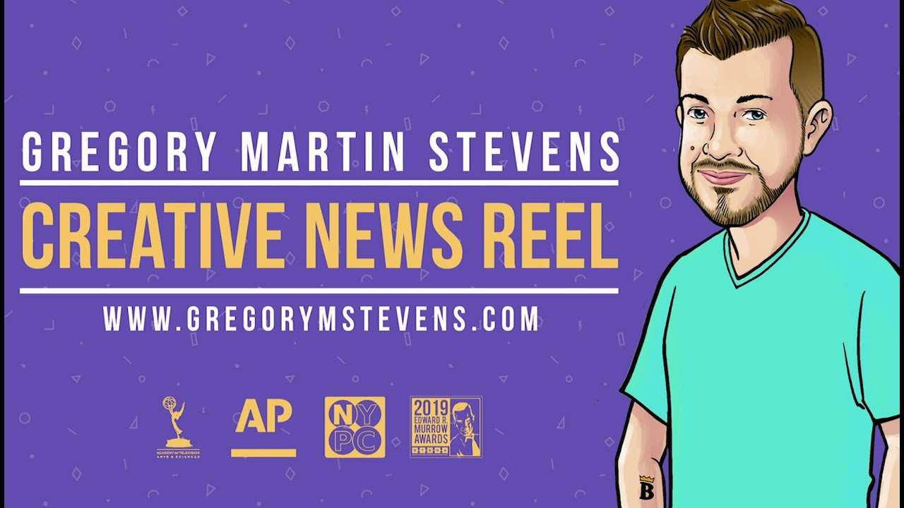 Gregory Stevens - Creative News Reel (June 2019) - YouTube