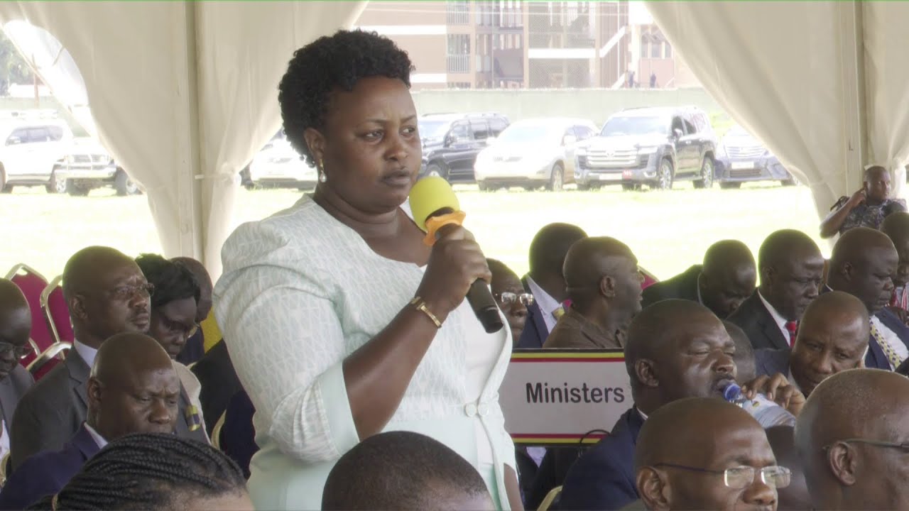 MPs introduce themselves at the Gulu Parliamentary Seating. Speaker ...