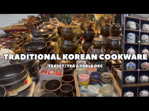 SHOPPING FOR KOREAN TRADITIONAL EARTHENWARE,COOKWARE,UTENSILS,TEASET ...
