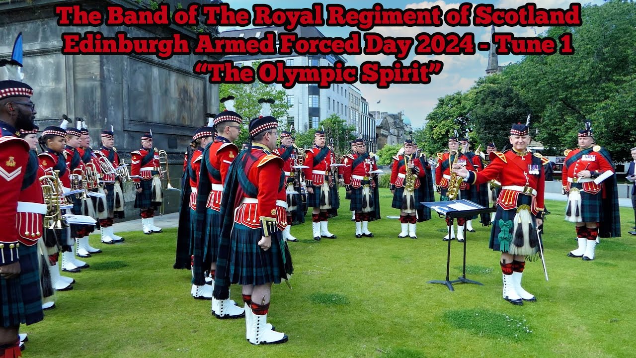 "The Olympic Spirit" - The Band of The Royal Regiment of Scotland - YouTube