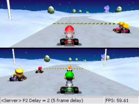 Mario Kart 64 Netplay 150cc (2-Players) #3 Part 1 - YouTube
