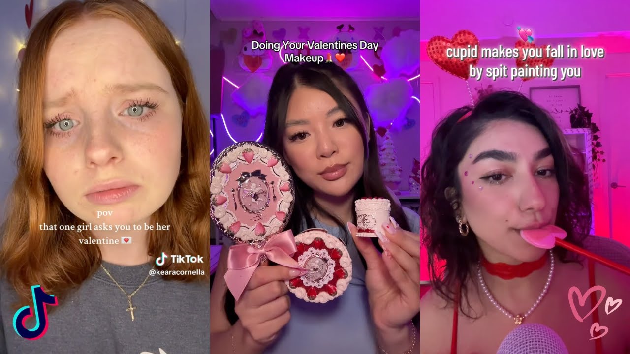 ASMR World 🌍| ASMR Valentine’s Day Tiktok Compilation 💕 Relaxing & Romantic Triggers - YouTube