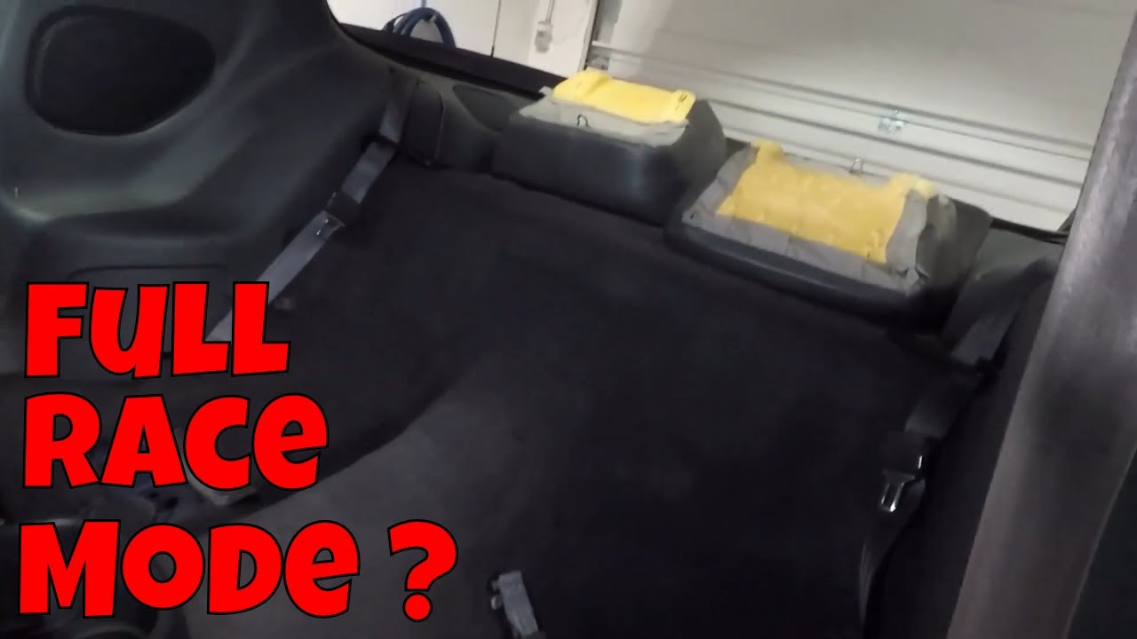 How to remove the rear seat in a 1998-2002 Camaro - YouTube