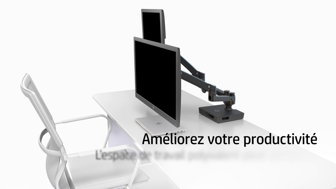 HP Hot Desk Stand - YouTube