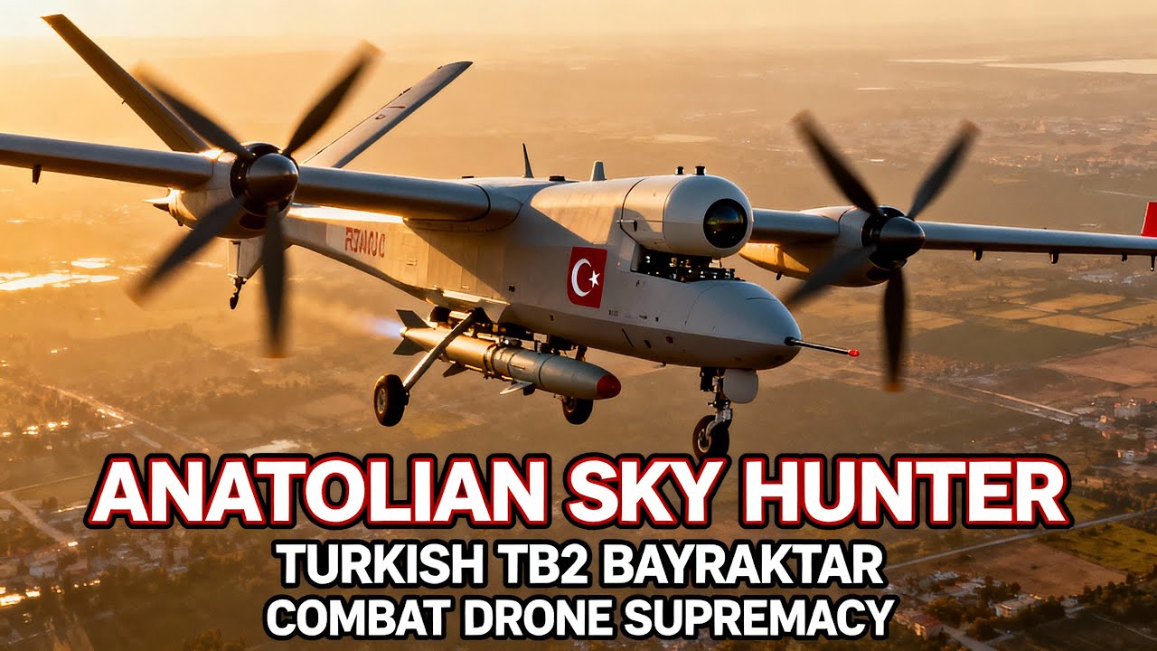 ANATOLIAN SKY HUNTER | Turkish TB2 Bayraktar Combat Drone - YouTube