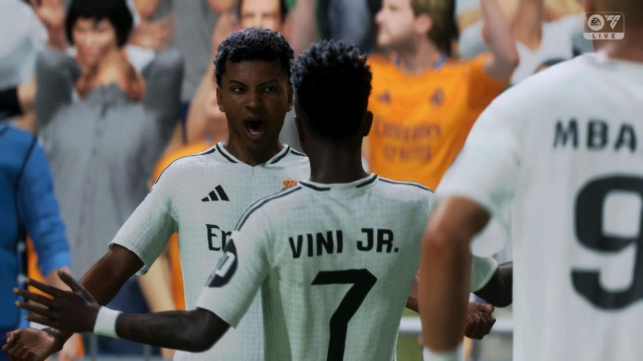 EA SPORTS FC 25 Real Madrid vs Real Madrid PS5 Pro 4k online match ...