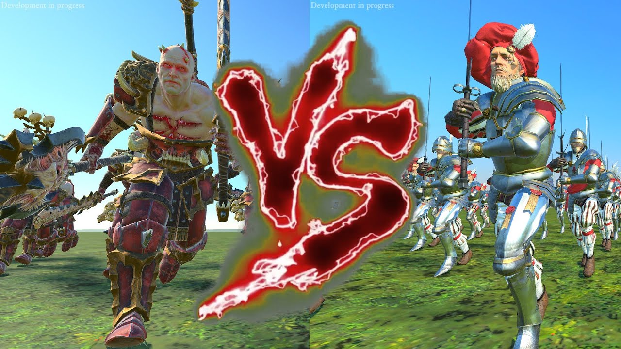 Skullreapers VS Greatswords. Total War Warhammer 3 - YouTube